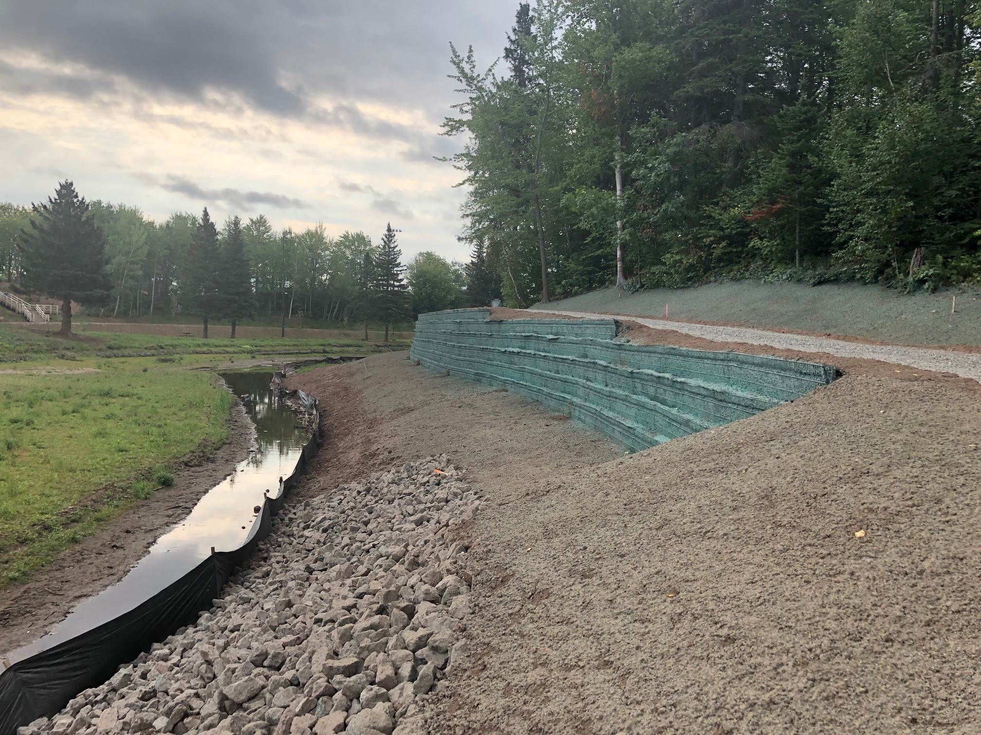 Tensar Sierrascape - Centennial Park, Moncton - Arrow Construction Products