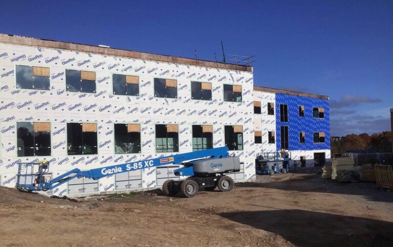 J.L. Ilsley High School - Henry Blueskin® VP160 - Arrow Construction ...